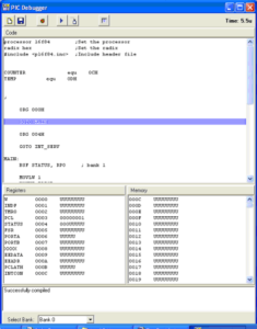Microcontroller circuits - TINA