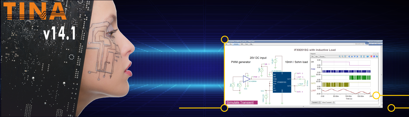 Online-Offline Circuit Simulator for Analog, Digital & MCU Circuits
