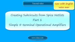 Creating subcircuits from Spice netlists-part1-blog-voice - The Circuit Design Blog