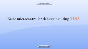 Basic microcontroller debugging using TINA-FB3 - The Circuit Design Blog