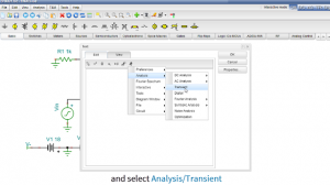 Adding analysis control links to your circuit in TINACloud (Updated version, with integrated ...
