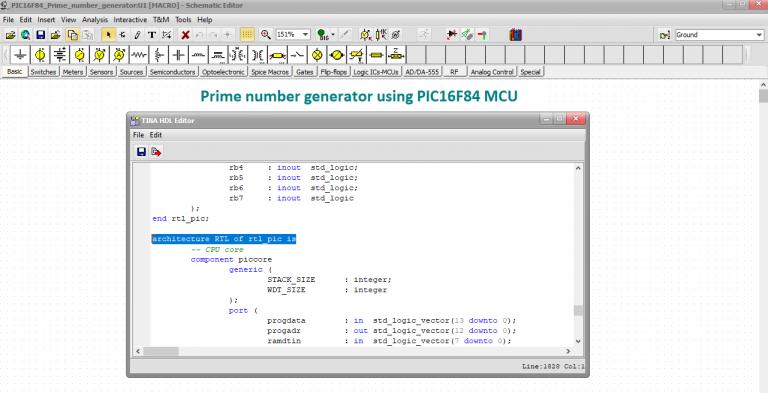 Simulating And Downloading Pic Circuits To Xilinx Fpga Boards Using Tina The Circuit Design Blog