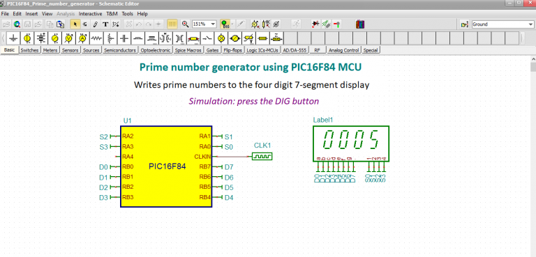 Simulating And Downloading Pic Circuits To Xilinx Fpga Boards Using Tina The Circuit Design Blog 2707