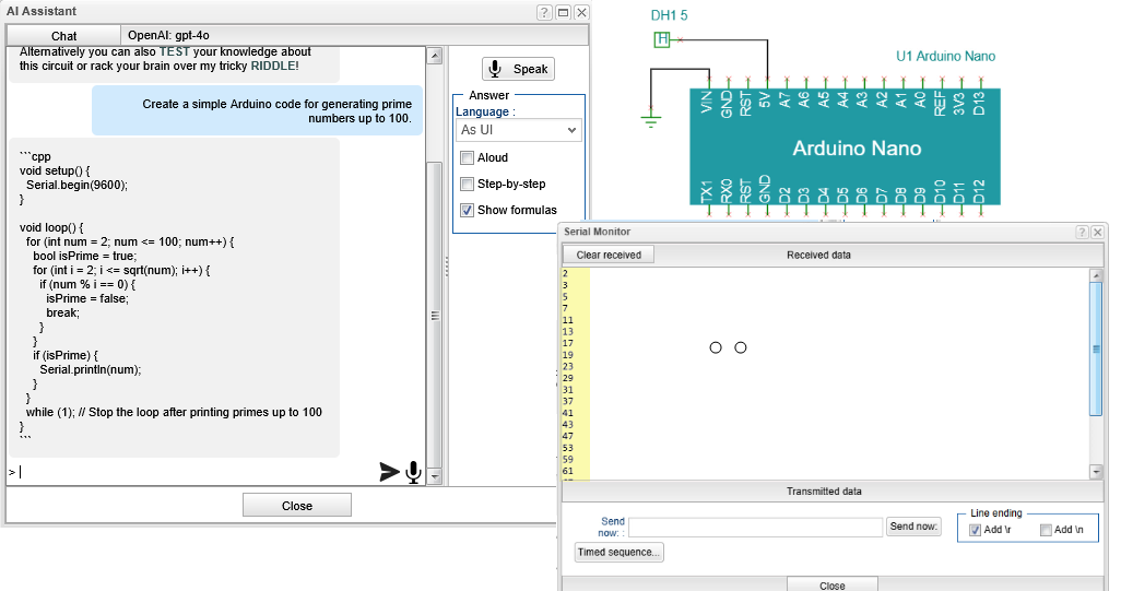 AI Tools in TINACloud: Introduction, Circuit Design and Code Generation﻿ - The Circuit Design Blog