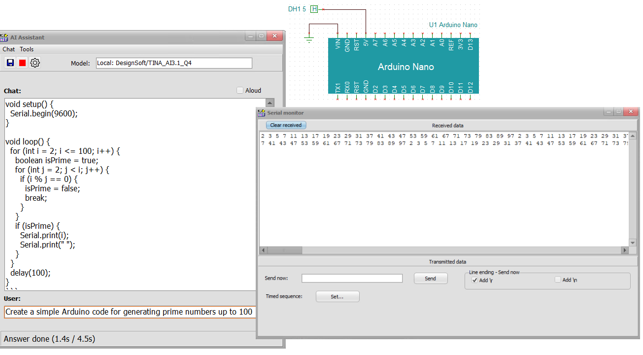 AI Tools in TINA: Introduction, Circuit Design Code Generation﻿ and ...