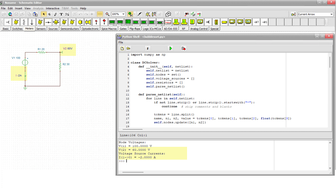 Generating a DC Solver for Linear Resistive Circuits with AI - The Circuit Design Blog