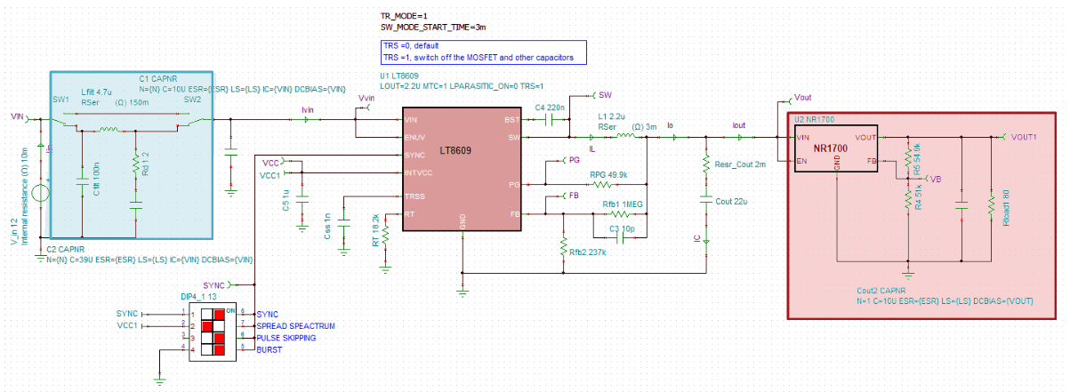 Filtering Noise in LT8609 Series DC-DC Converters with TINA - The ...