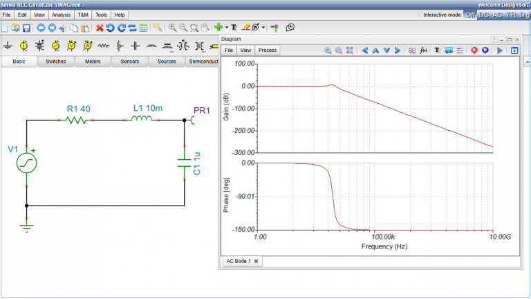 Converting and running basic Multisim Live circuits in TINACloud - The ...