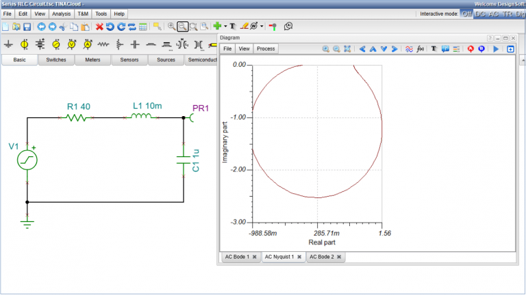 Converting and running basic Multisim Live circuits in TINACloud - The ...